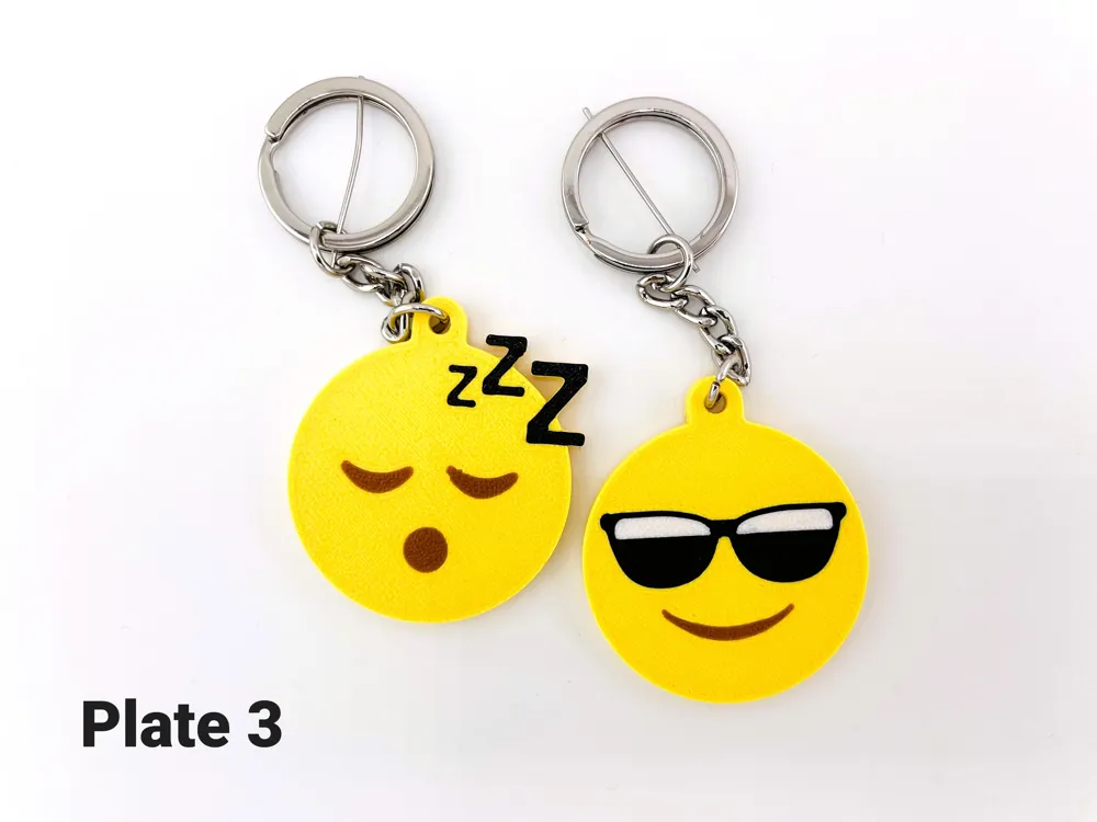 Emoji Keychain by Mohammad AD MakerWorld: Download Free 3D Models