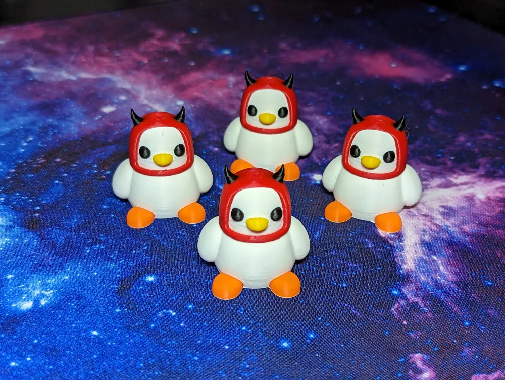 Devil Duck Remixed by Drathus - MakerWorld