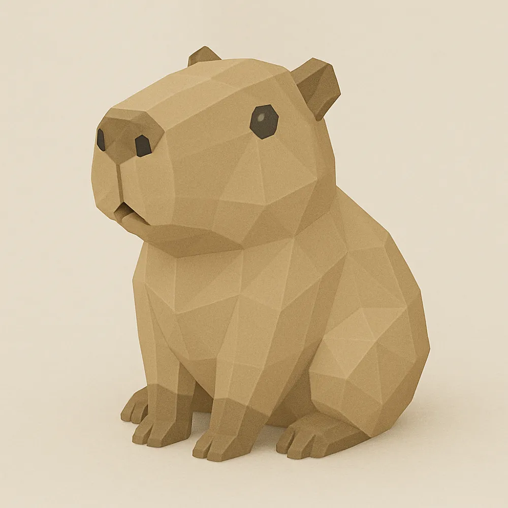 Chill Capybara by Andrew_K MakerWorld: Download Free 3D Models