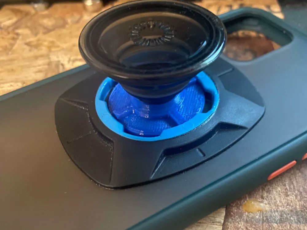 Quadlock Pop socket Remixed by Tygahhhh MakerWorld: Download Free 3D Models