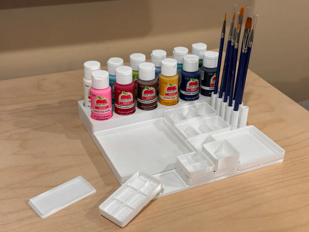 Gridfinity Paint Palette – Modular & Stackable by Michael Mason ...