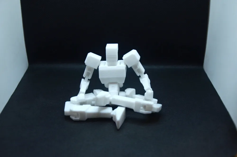 C25 Articulated Figure, Print-in-Place, Highly Posable - Free 3D Print ...