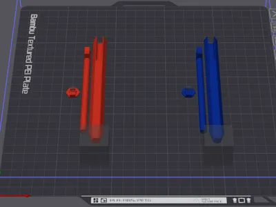 Magnet Setter - Red & Blue print by object Remixed by DingDong ...