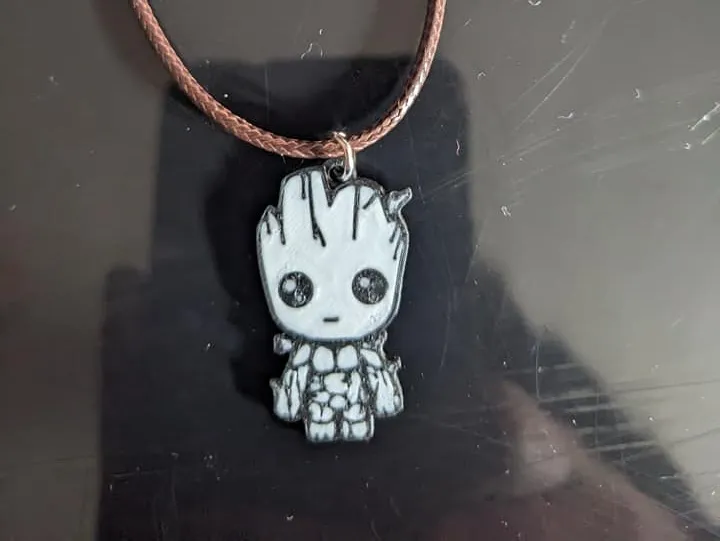groot keyring/necklace by cruse2382 - MakerWorld