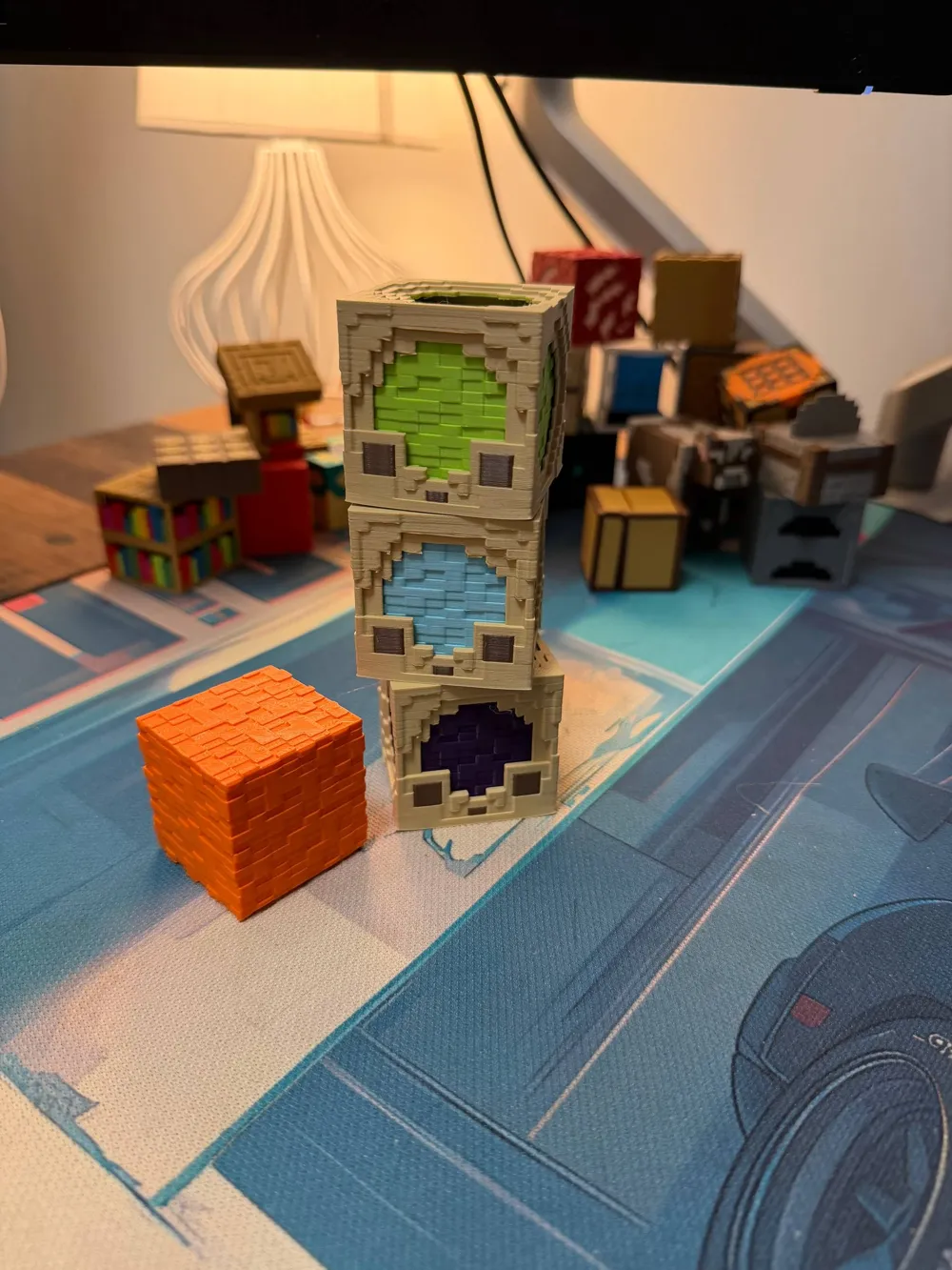 Sulfur Cube: New Minecraft Like mob EASY TO PRINT - Free 3D Print Model ...