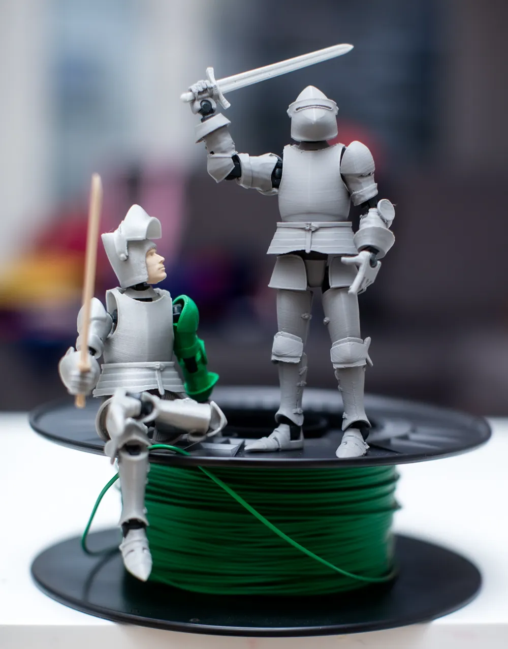 Medieval full plate armor for DUMMY 13 Remixed by Martin Kozak MakerWorld: Download Free 3D Models