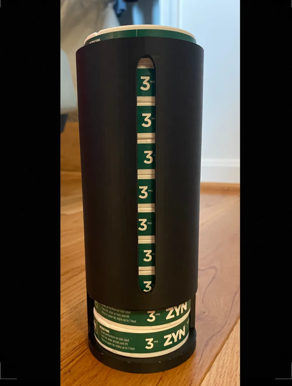 Zyn Can Holder / Dispenser. Holds 10 cans. Remixed by MarshMellowMango ...