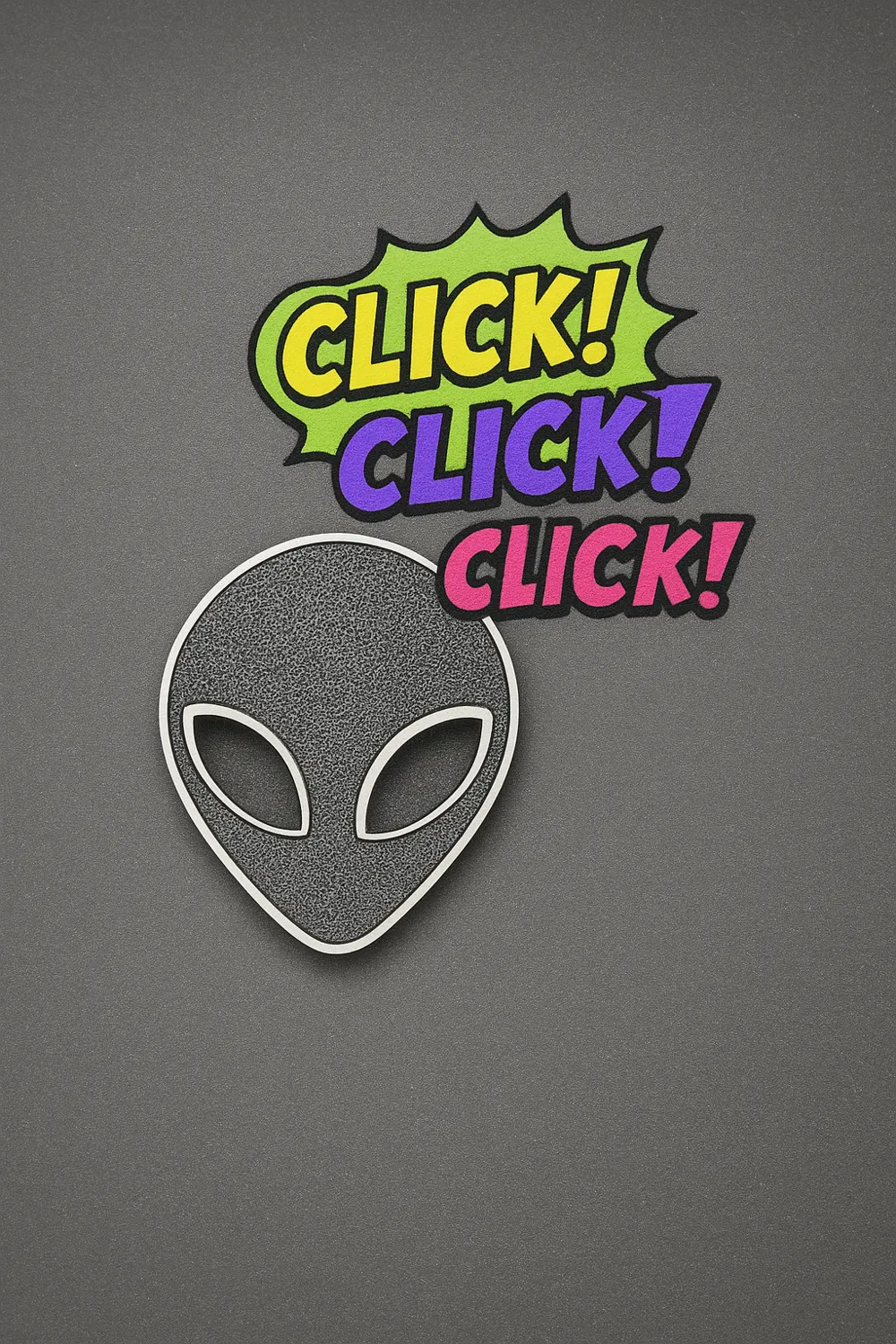 Clicker Alien - Free 3D Print Model - MakerWorld