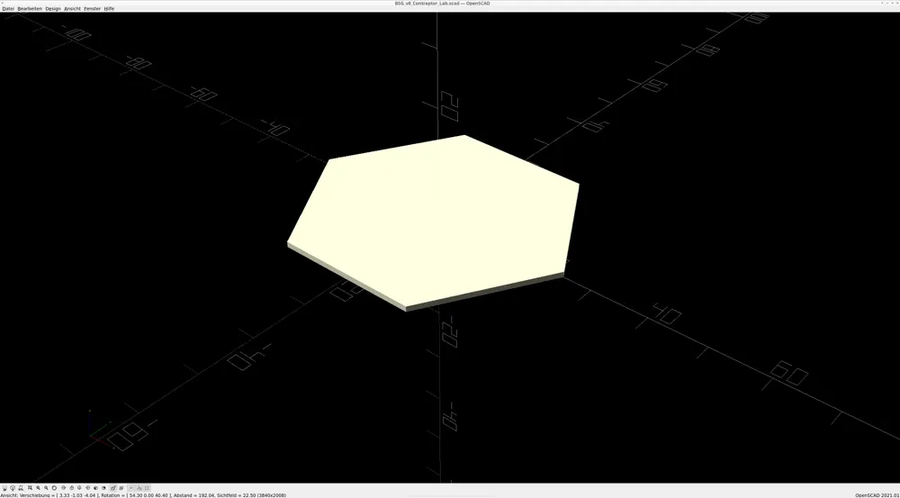 BSG 2D HEXAGON | Basic shape by Contraptor Lab MakerWorld: Download ...