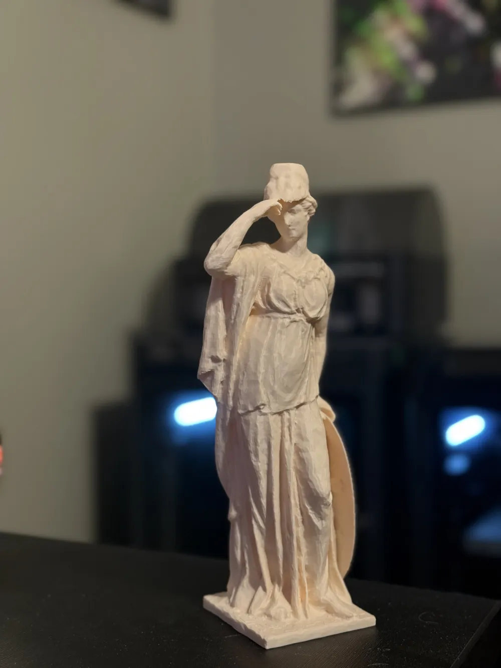Minerva Statue – Guardian of Wisdom and War - Free 3D Print Model ...
