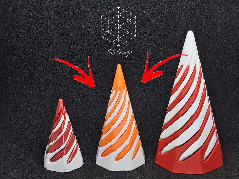 V3 Series - Vortex Thread Octagonal by RJ Design MakerWorld: Download ...