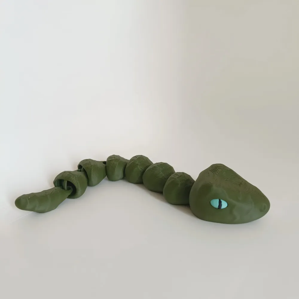 Flexi Snake – Flexible and Fun 3D Model by JD3D Designs - MakerWorld