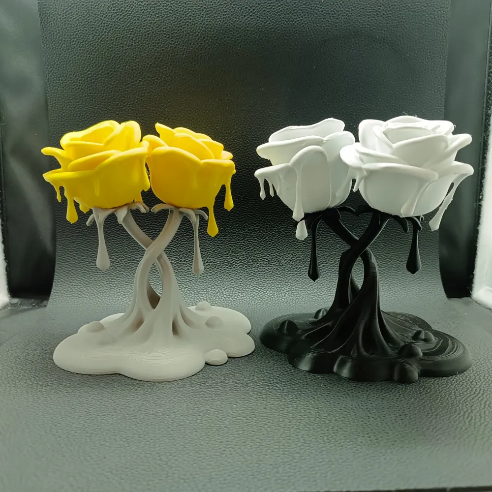 Melting Love Rose – Valentine’s Day - no AMS - Free 3D Print Model ...