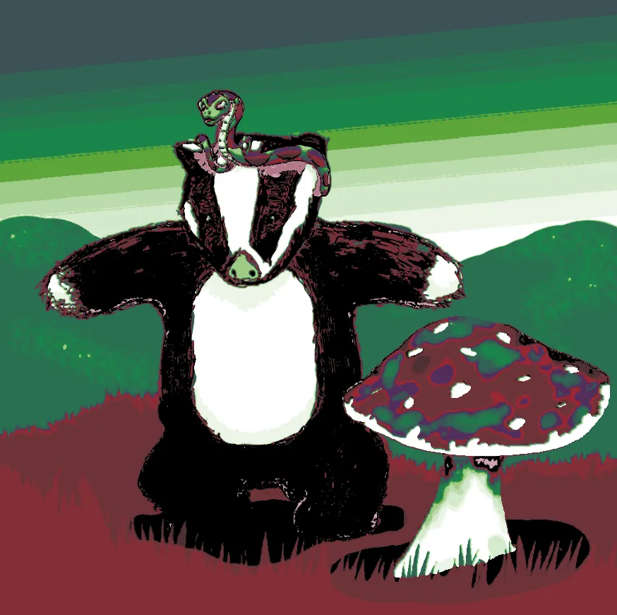 Badger Badger Badger Badger Mushroom Mushroom Ahhh Snake ahhh snake oh its a snake by Bas7ard ...