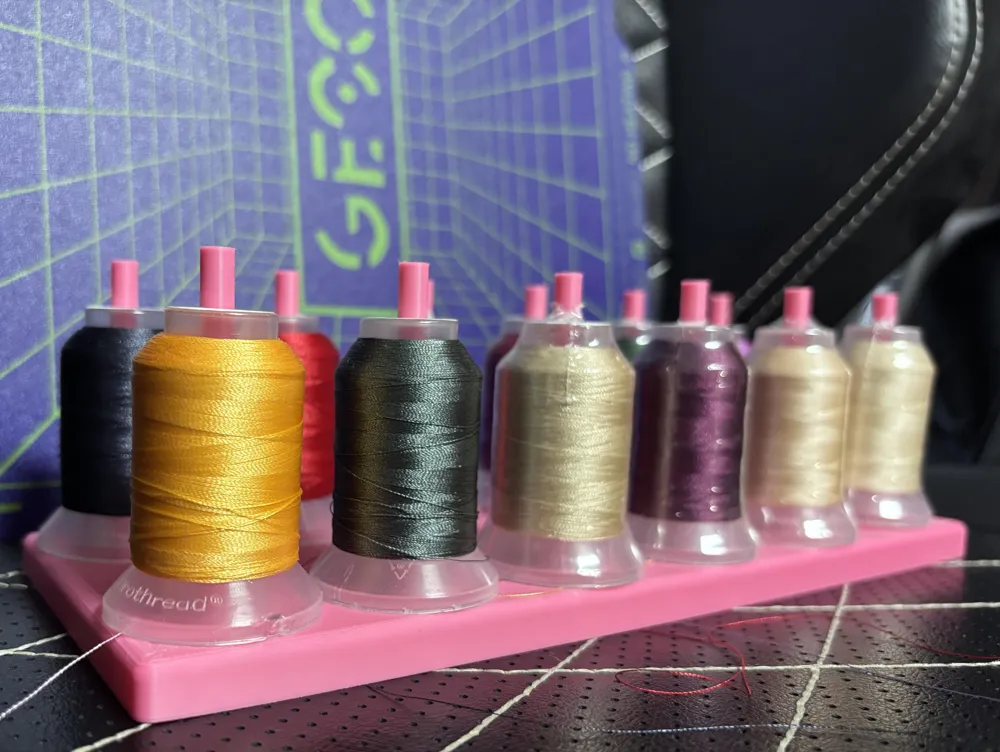 Spool Holder Sewing Thread Embroidery Thread - Free 3D Print Model ...