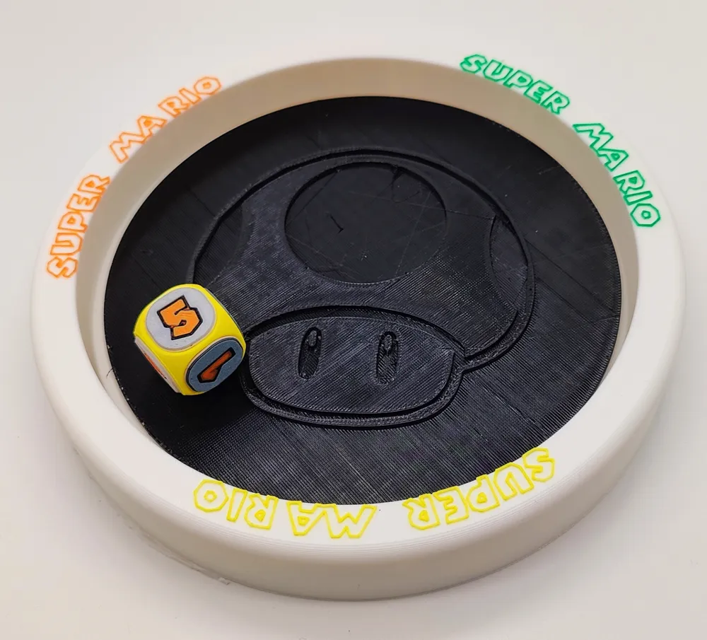 Super Mario dice table by Nikolenta - MakerWorld