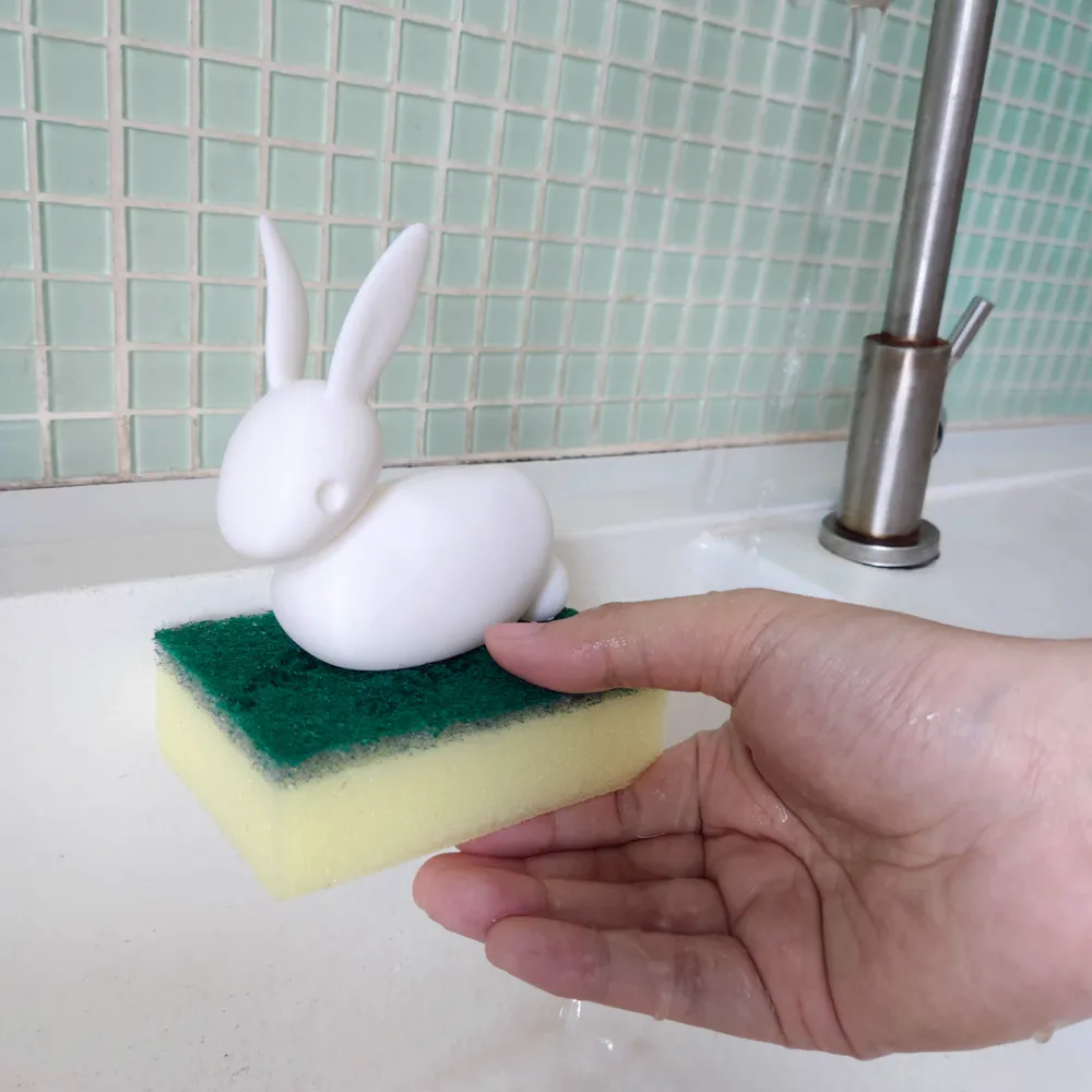 Sponge Bunny Holder by propsmith.studio - MakerWorld