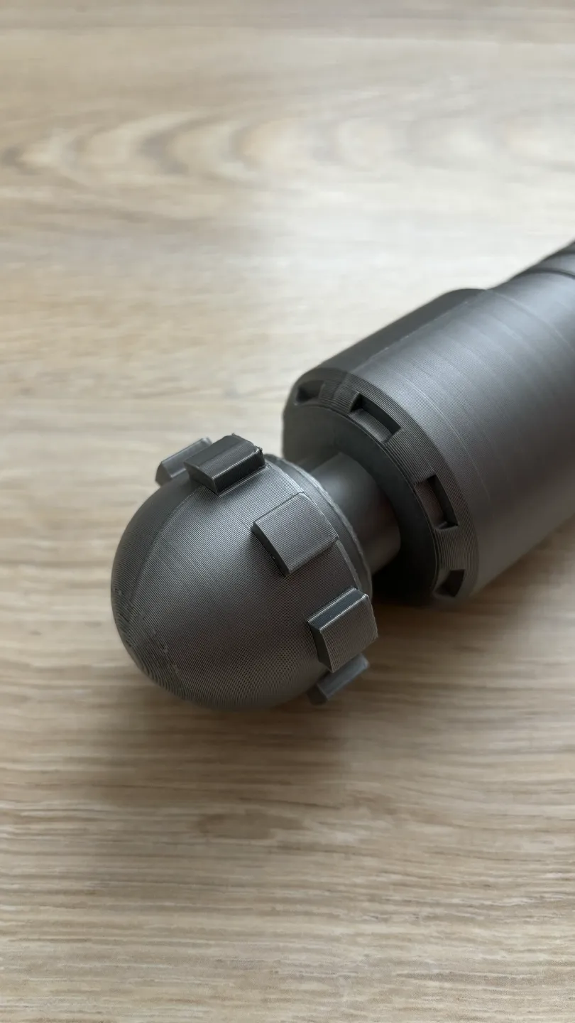 Collapsible Lightsaber (over 100cm long) by Ginger White Prod. - MakerWorld