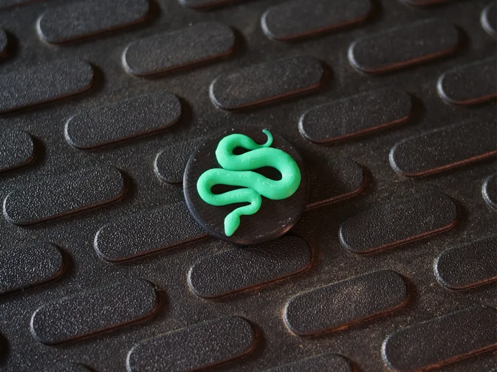 Snake Token 24mm Remixed by Toast MakerWorld: Download Free 3D Models