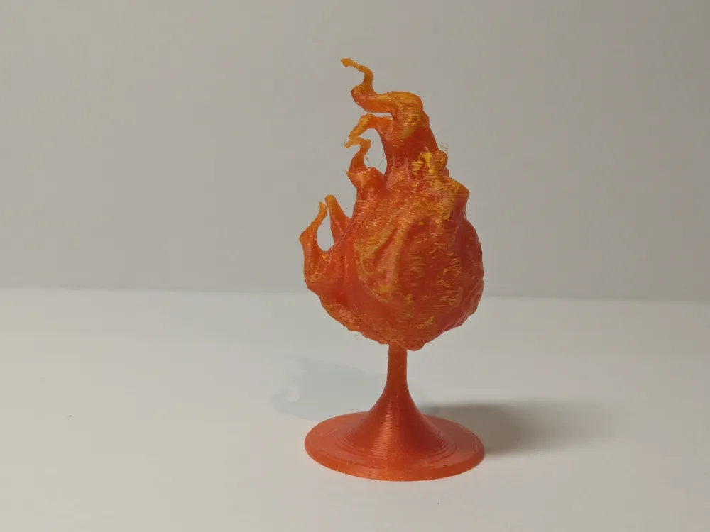 Flaming Sphere - spell dnd miniature by Together 3D MakerWorld ...