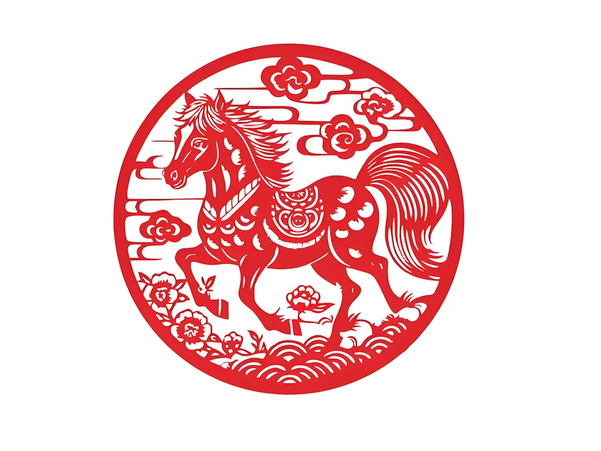 2026 Year of the Horse Window Paper-cut 4 - Free 3D Print Model ...