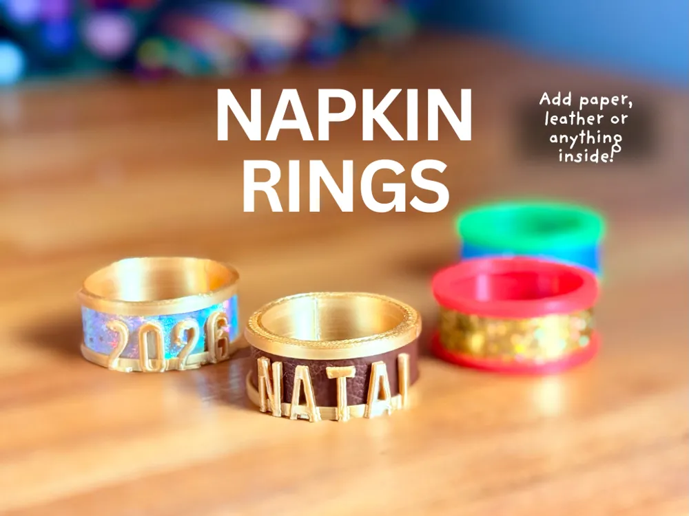 Paper Napkin Ring - Free 3D Print Model - MakerWorld
