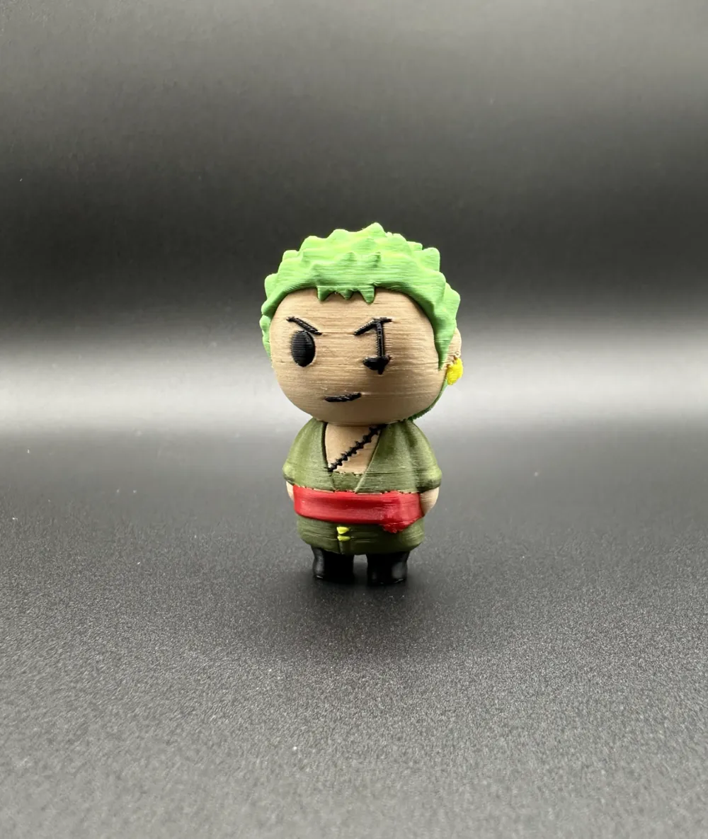 Roronoa Zoro Chibi (One Piece) por Makerize3D - MakerWorld