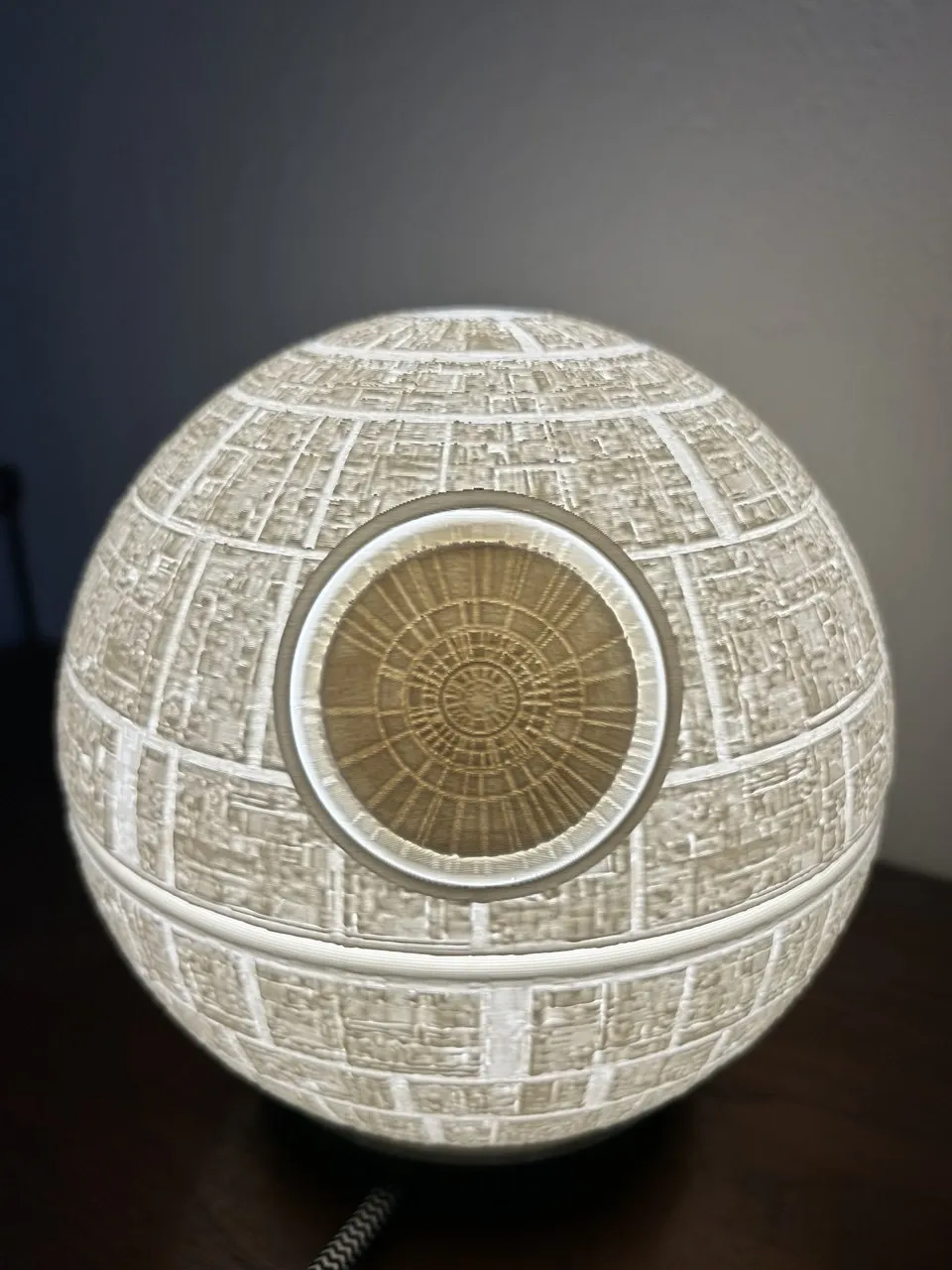 Death Star for Ikea Fado Lamp 17cm - Free 3D Print Model - MakerWorld
