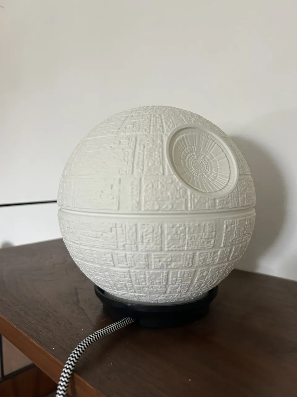 Death Star for Ikea Fado Lamp 17cm - Free 3D Print Model - MakerWorld