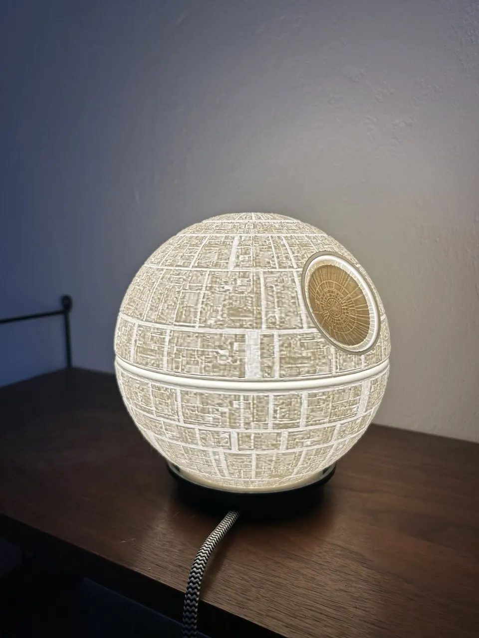 Death Star for Ikea Fado Lamp 17cm Remixed by Apade MakerWorld ...