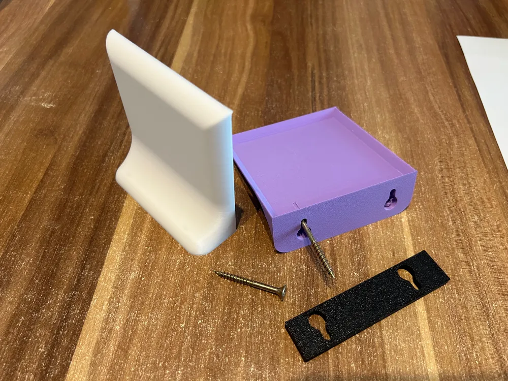 Wall shelf / Shelf (invisible screws) - small by rokel MakerWorld ...