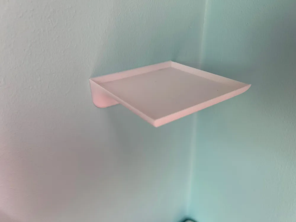 Wall shelf / Shelf (invisible screws) - small by rokel MakerWorld ...