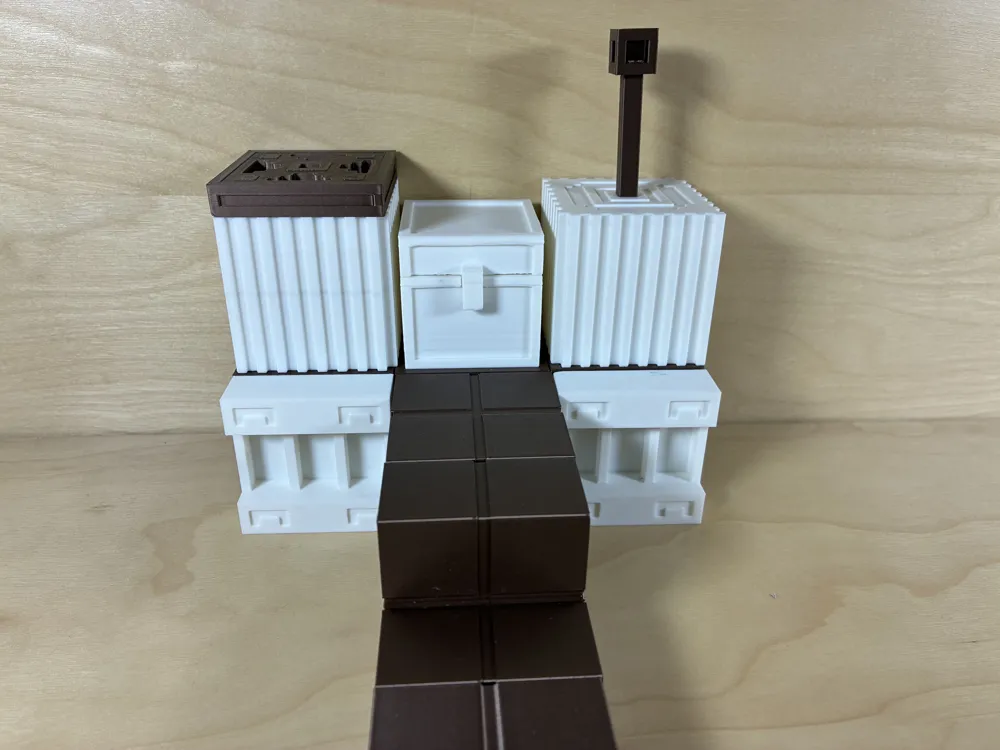 Minecraft Chest Working - Free 3D Print Model - MakerWorld