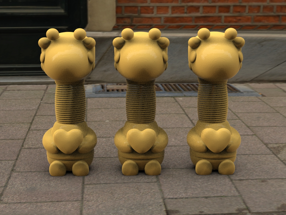 Spring Giraffe (with AMS Multicolor Version) by iKun MakerWorld ...