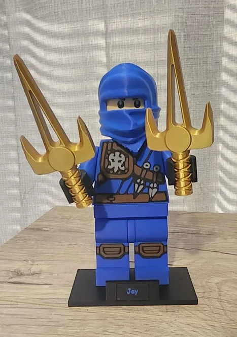 Big Block Blue Ninja by Austin MakerWorld: Download Free 3D Models