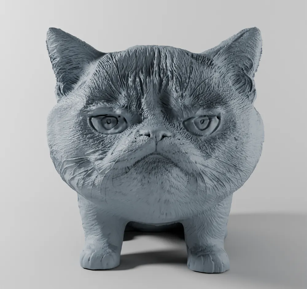 Grumpy cat by Budahazi_Design - MakerWorld