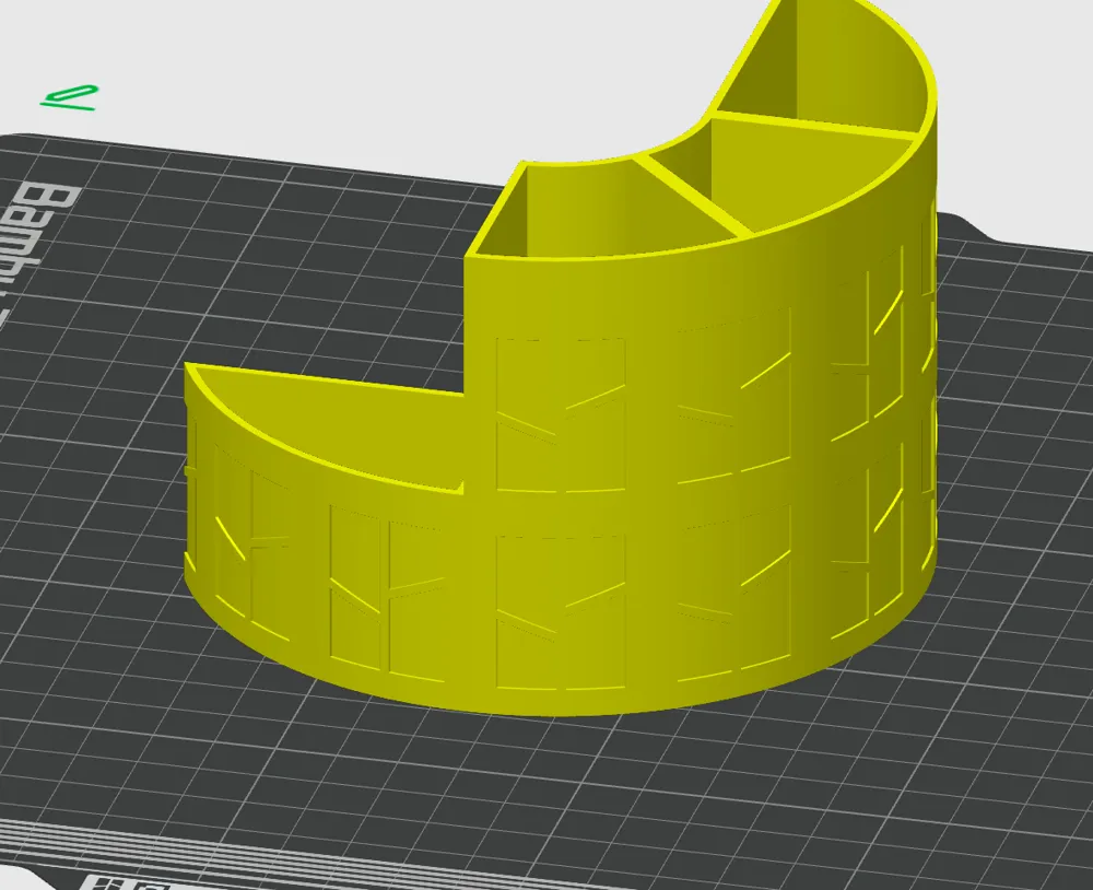 Bambu X1C P1S P1P tools holder dx or sx version by sminervi - MakerWorld