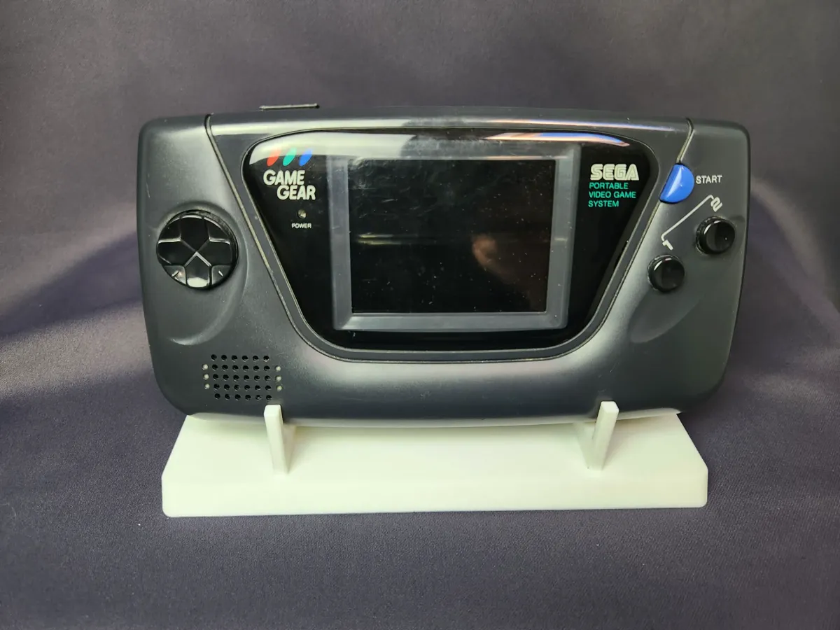 Sega Game Gear Stand - Free 3D Print Model - MakerWorld