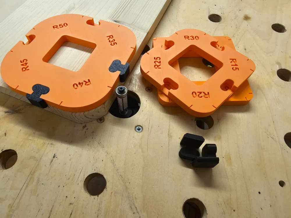 Corner Radius Jig for Router - Free 3D Print Model - MakerWorld