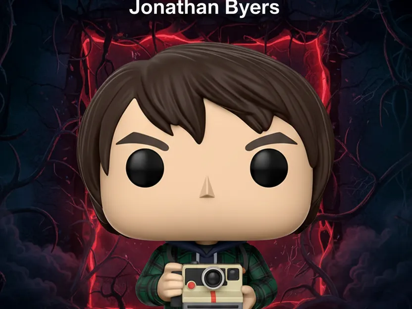 Stranger Things: Jonathan Byers - Free 3D Print Model - MakerWorld
