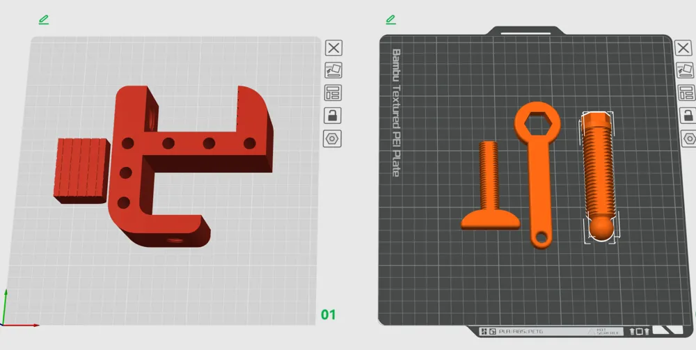 The Vise - Pushing Jaw by Aces101011 - MakerWorld The Vise - Pushing Jaw by Aces101011 - MakerWorld