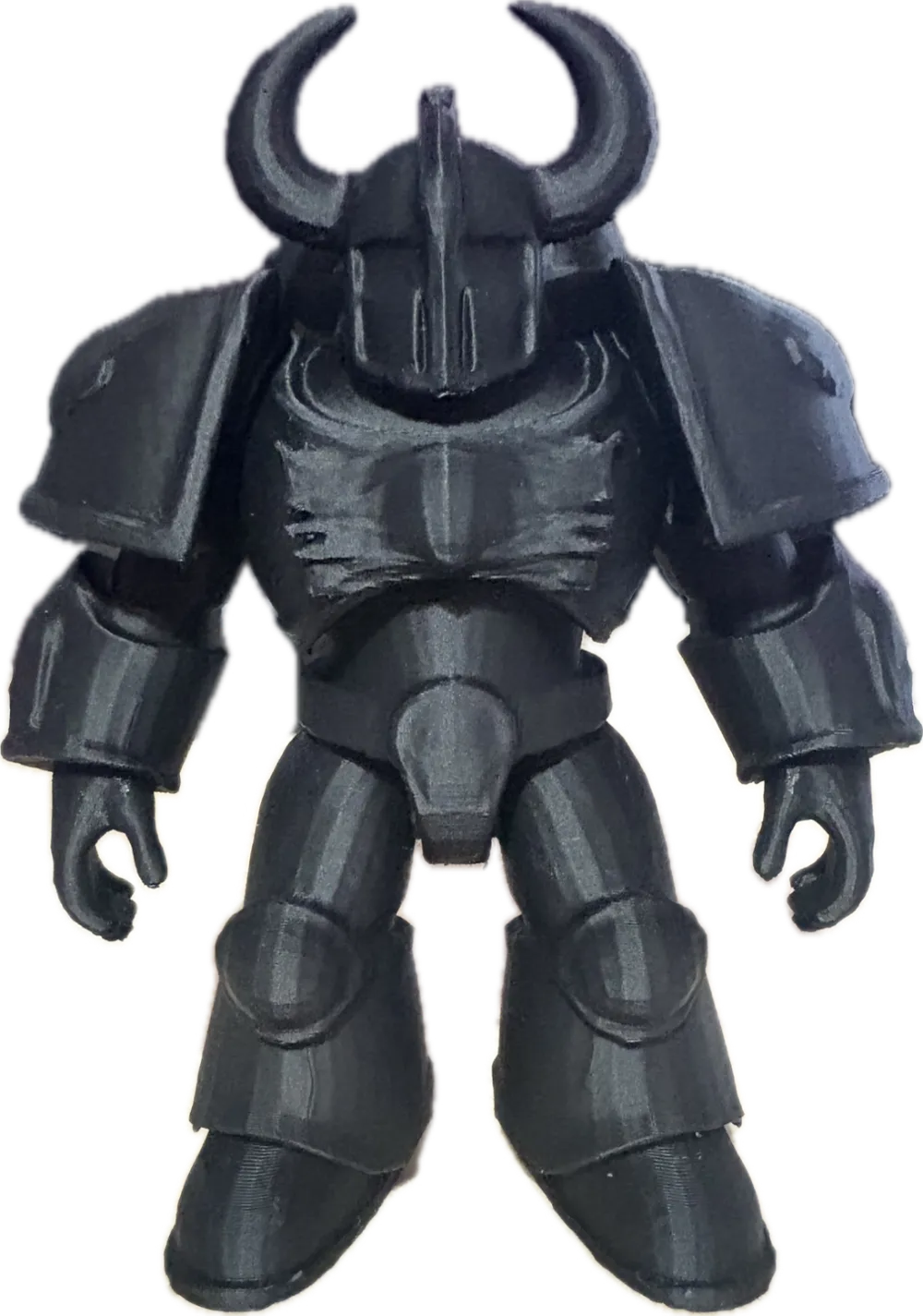 Space marine with horns by Chris - MakerWorld