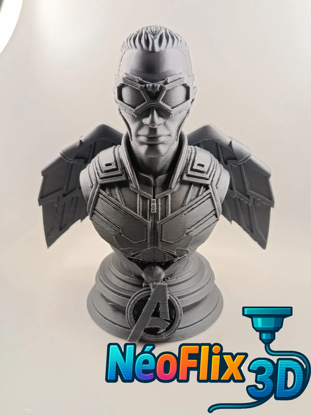 Falcon Bust by Neoflix3d MakerWorld: Download Free 3D Models