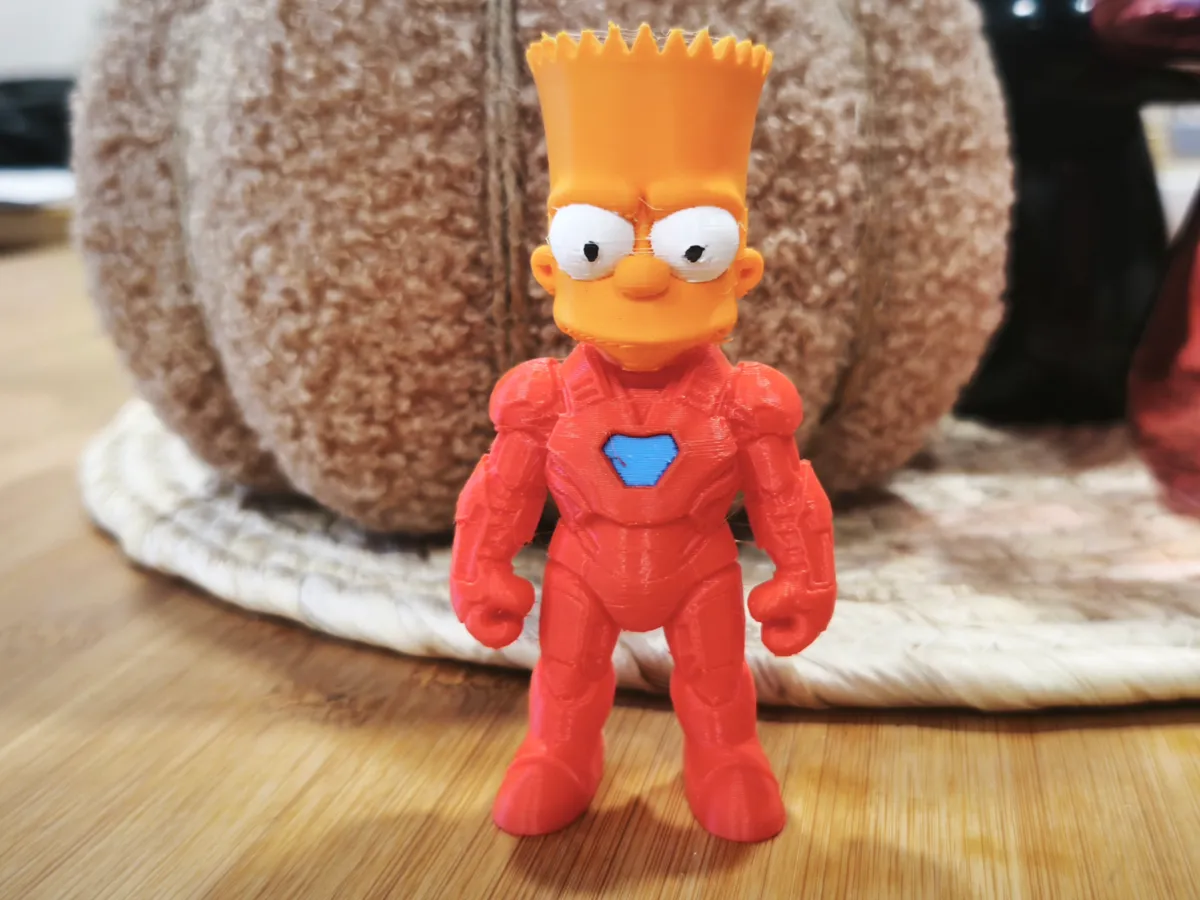 Bart simpson iron man - Free 3D Print Model - MakerWorld