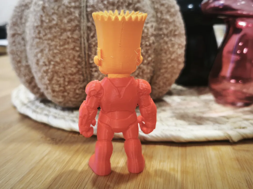 Bart simpson iron man - Free 3D Print Model - MakerWorld
