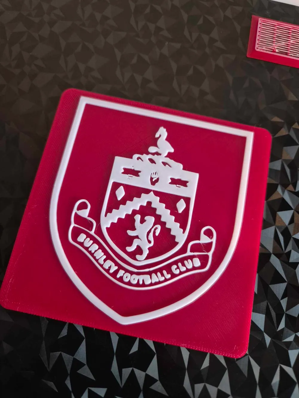Burnley FC square coasters by chelleshocks - MakerWorld