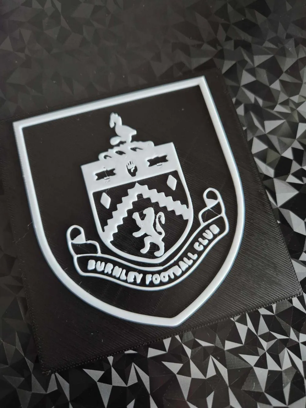 Burnley FC square coasters by chelleshocks - MakerWorld