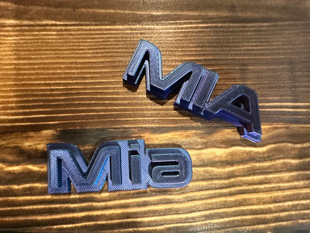 Outer Banks Font Name Plate by tsandome - MakerWorld