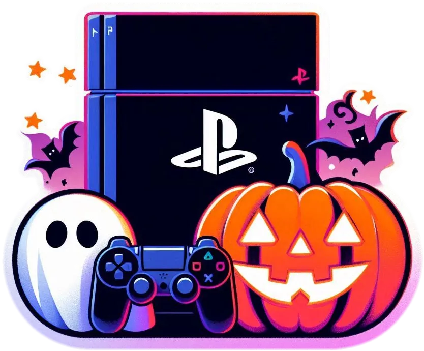 Halloween PS4 Magnet by GamerCouple - MakerWorld