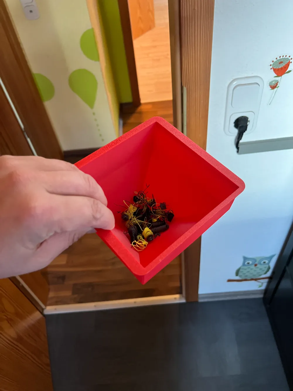 Poop Bin behind the Printer - Space saving by FBOrg@­DE-GG - MakerWorld